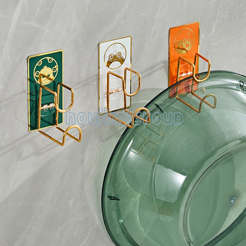 Magic Hook Stainless Steel Strong Wash Basin Holder Organizing Storage ...