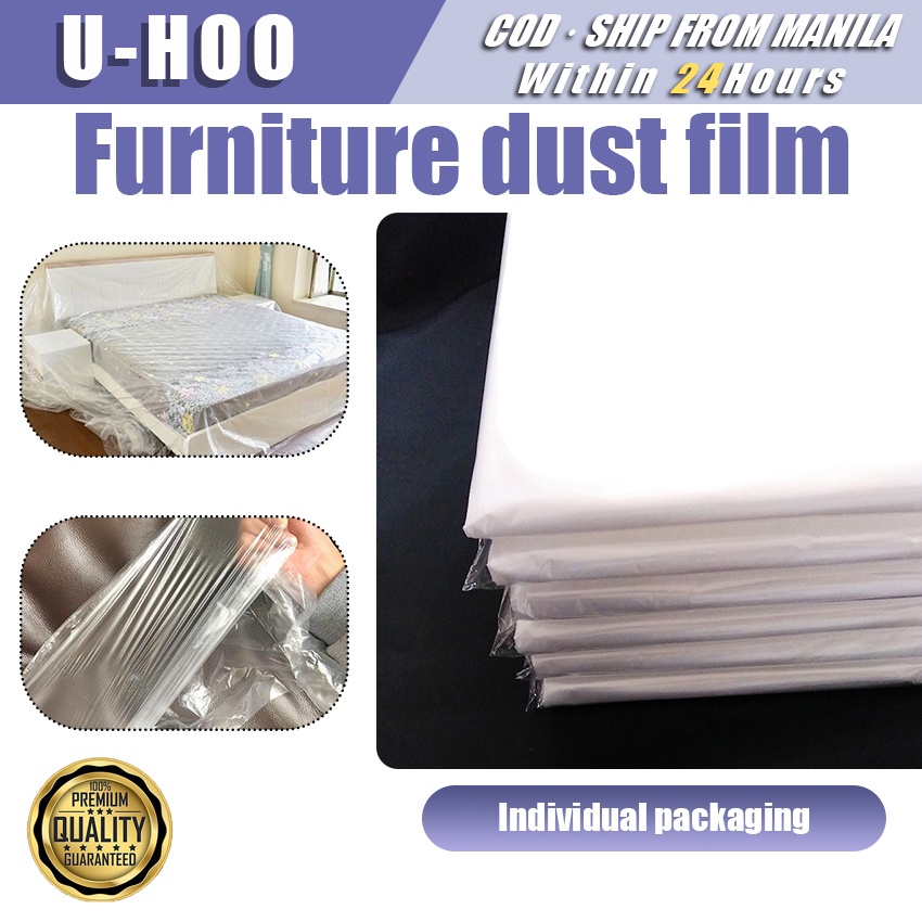 Plastic Furniture Dust Cover Car Dust Proof Cover Bed Sofa Masking Film ...
