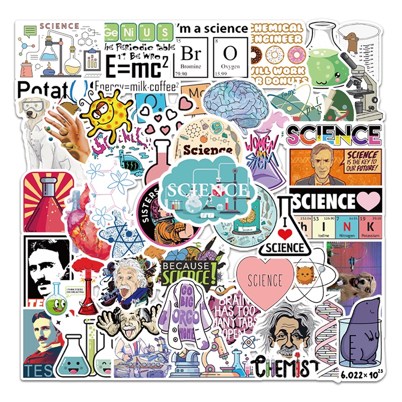 Laboratory Physical Chemistry 50 Graffiti Stickers Laptop Suitcase ...
