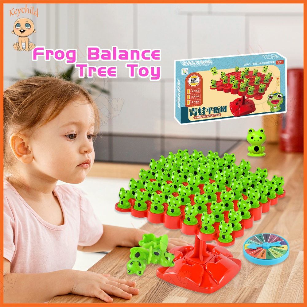 Keychild Math Toy Frog Balance Tree kids educational toys Kids Learning ...
