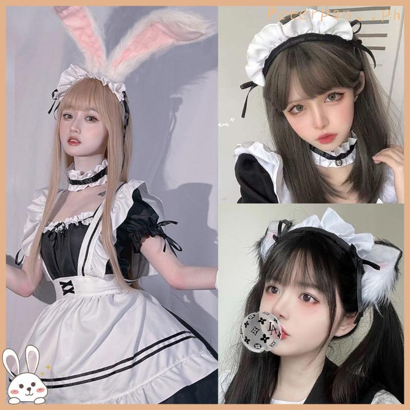 PP Punk Girls Barrettes Animal Cat Ears Shape Hair Clips Party Maid ...