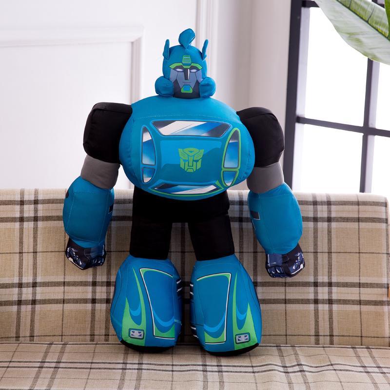 Cartoon New Transformer Plush Toy Autobots Doll Optimus Prime Bumblebee ...
