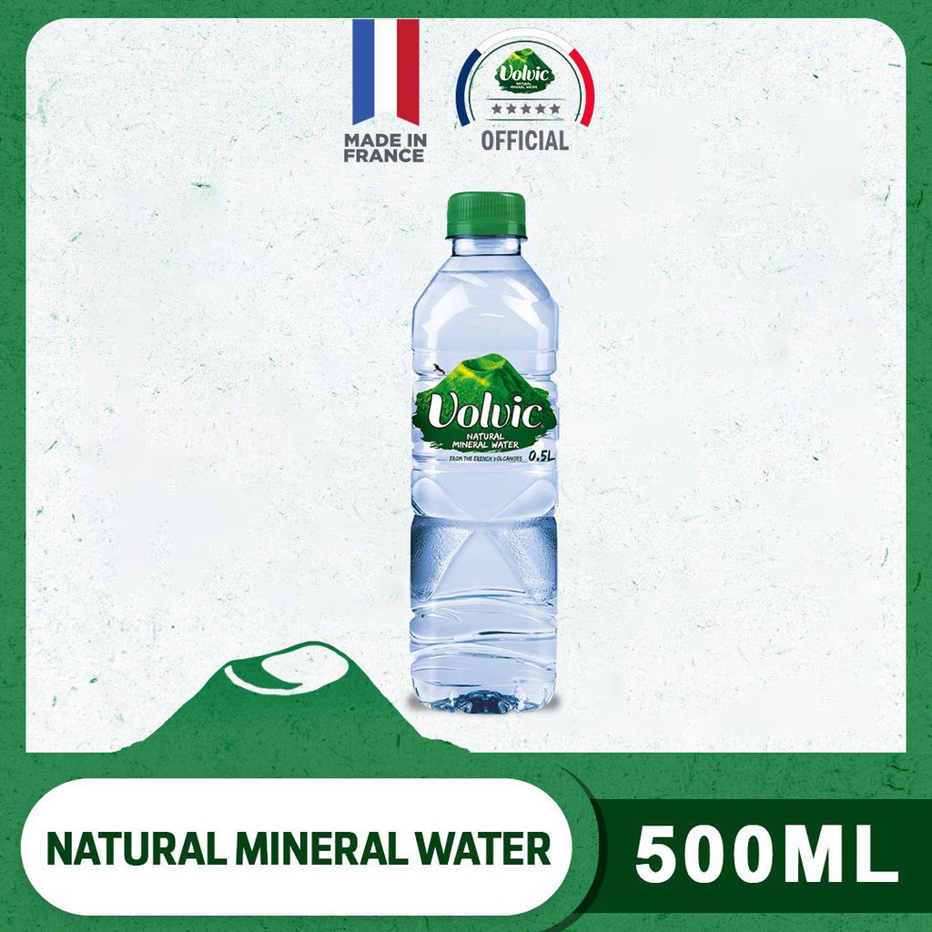 VOLVIC Natural Mineral Water 500ml | Shopee Philippines