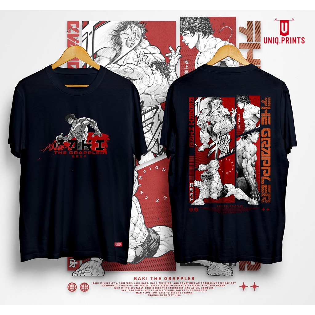 UNIQ.PRINTS BAKI COLLECTIONS GRAPHIC COTTON TSHIRT FOR MEN AND WOMEN ...