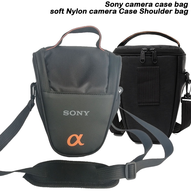 Nylon Sony Camera Case Carry Shoulder Bag Protector For Sony | Shopee ...