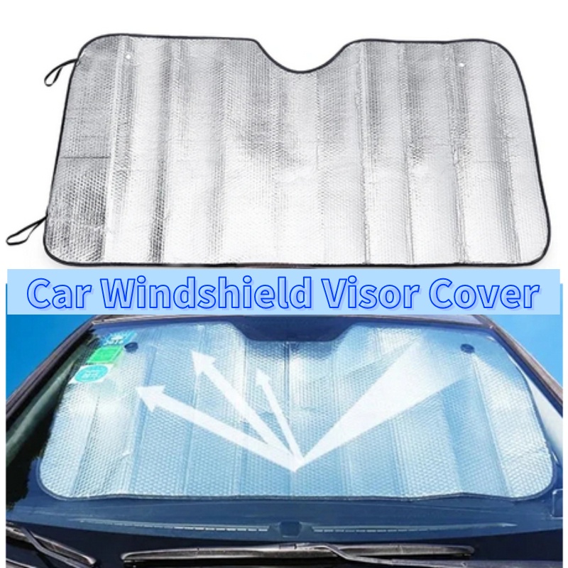 Car Front Window Sunshade UV Protection Foldable Shade Protector ...