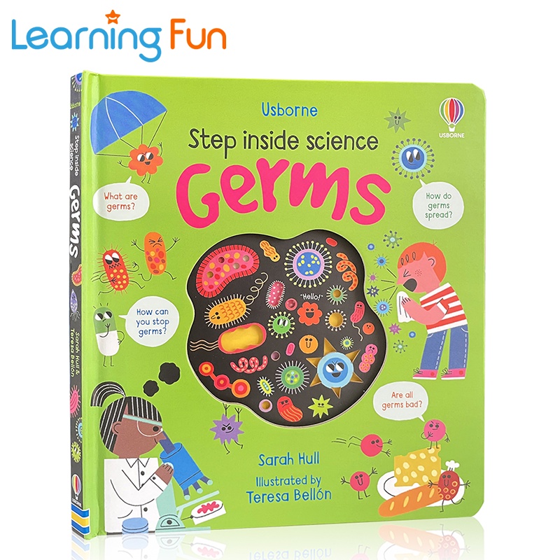 Usborne Step Inside Science Germs Educational Picture Books for Kids ...