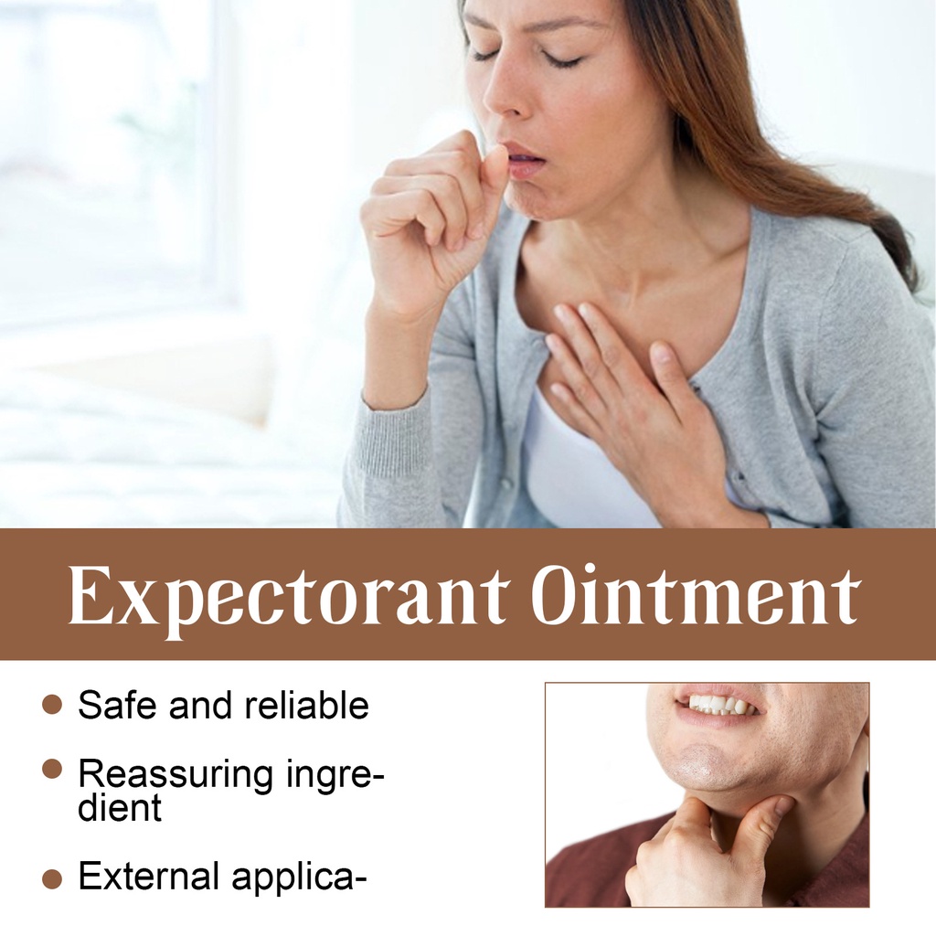 Stop Coughing Ointment Cold Asthma Treatment Sore Throat Pain Itching ...