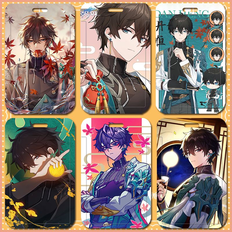 Anime Cartoon Honkai Star Rail Dan HengDIY Name Card Student School ID ...