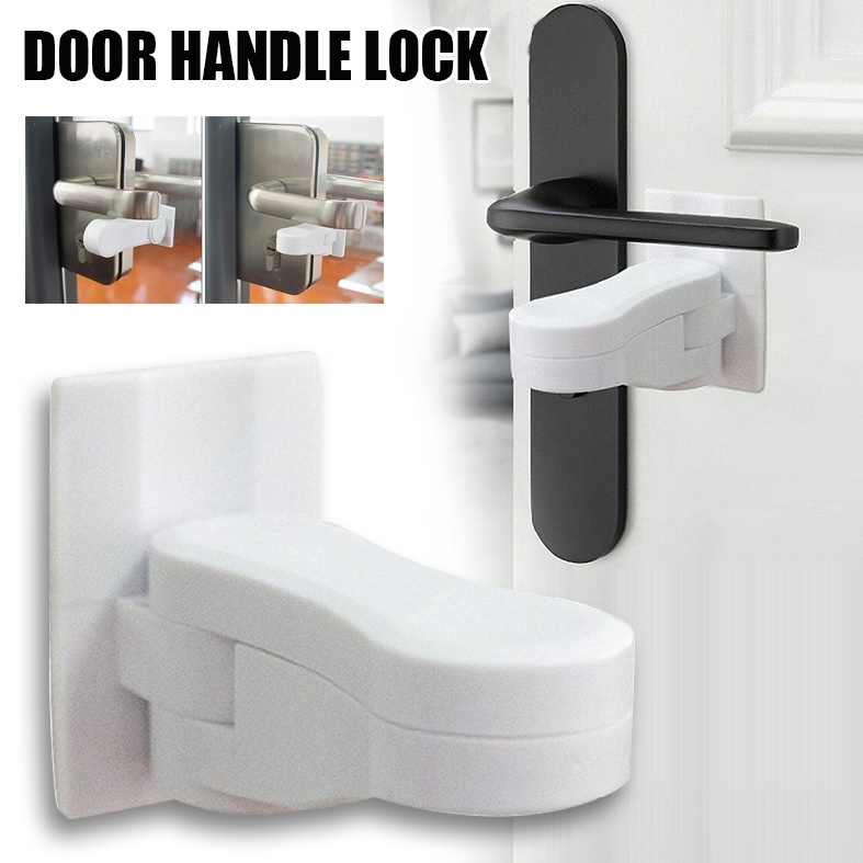 New Universal Professional Protection Device Door Handle Lock Door ...