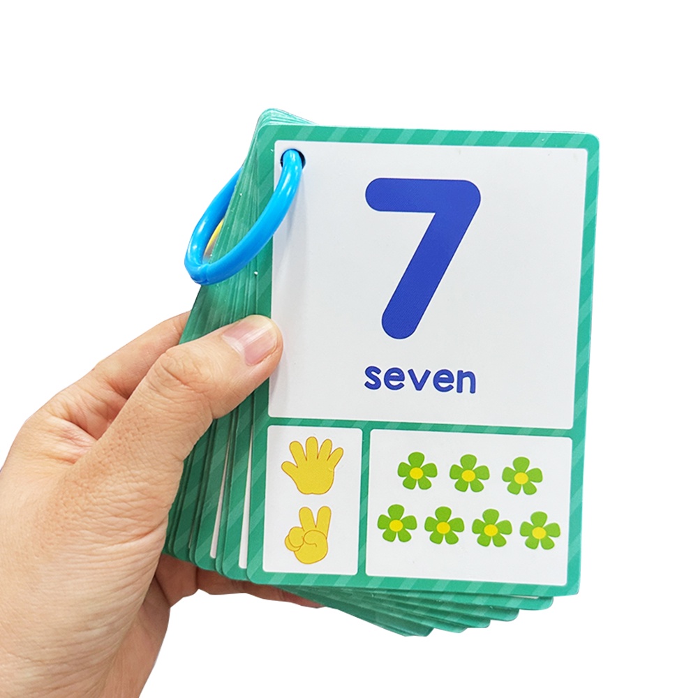 Numbers 1 To 30 Flash Cards for Kids Kindergarten Math Addition ...
