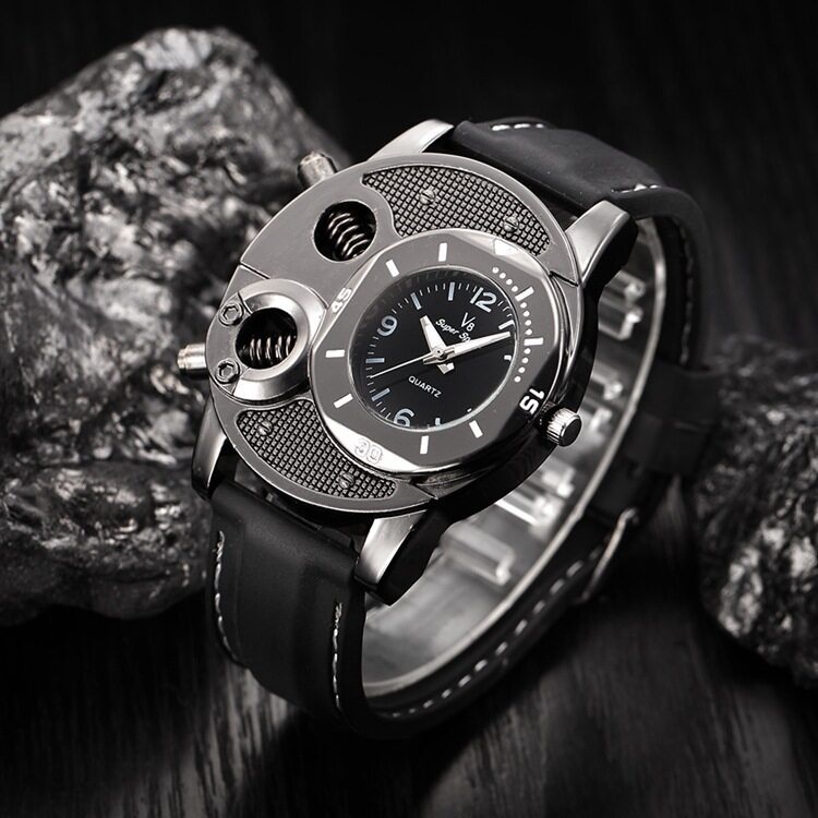 Men's Large Dial Watch Sport Quartz Watch Alloy Dial Watch for Boys ...