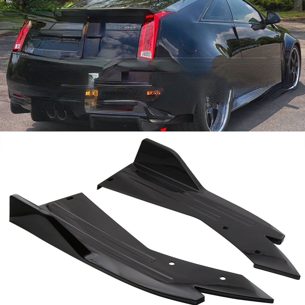 LANTOP For Cadillac CT5 CT6 XT5 XT6 ATS CTS Car Rear Bumper Spoiler Lip ...