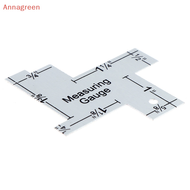 Annag Precision Seam Measuring Gauge Metal Tailor Ruler Template Sewing ...
