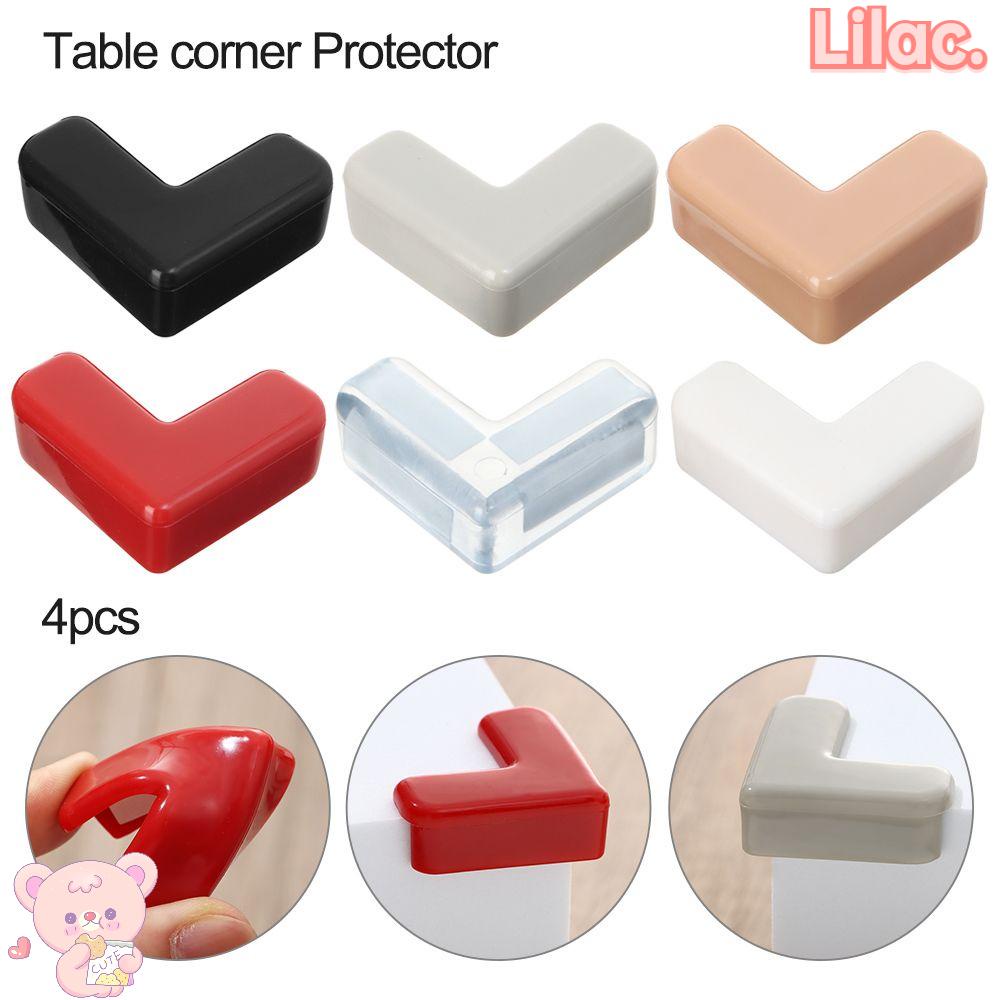 LILAC 4Pcs Corner Guards Soft Safety Kids Security Table Corner Protector | Shopee Philippines