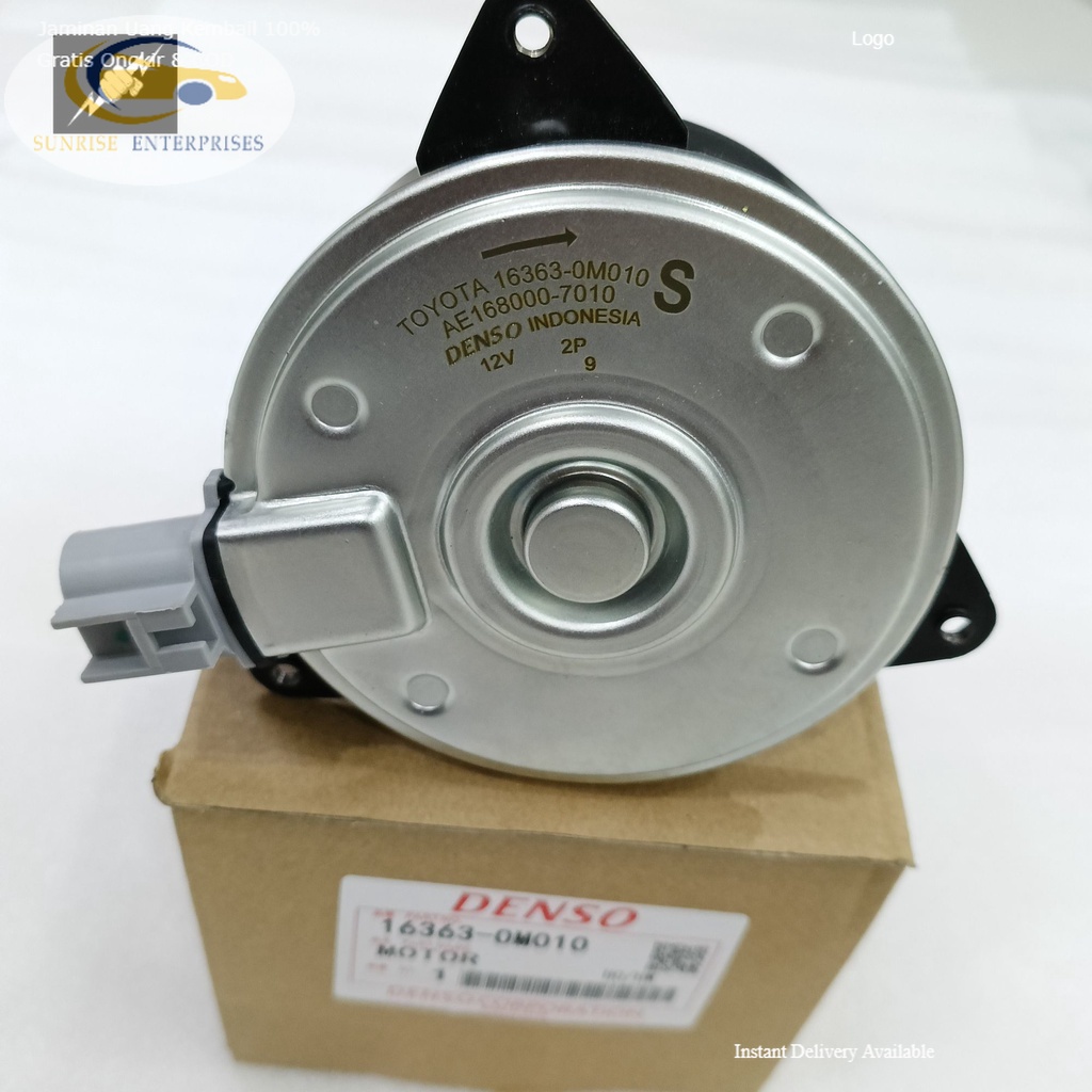 Toyota Vios 2002-2007 Fan Motor Radiator / Condenser 16363-0M010 Robin ...