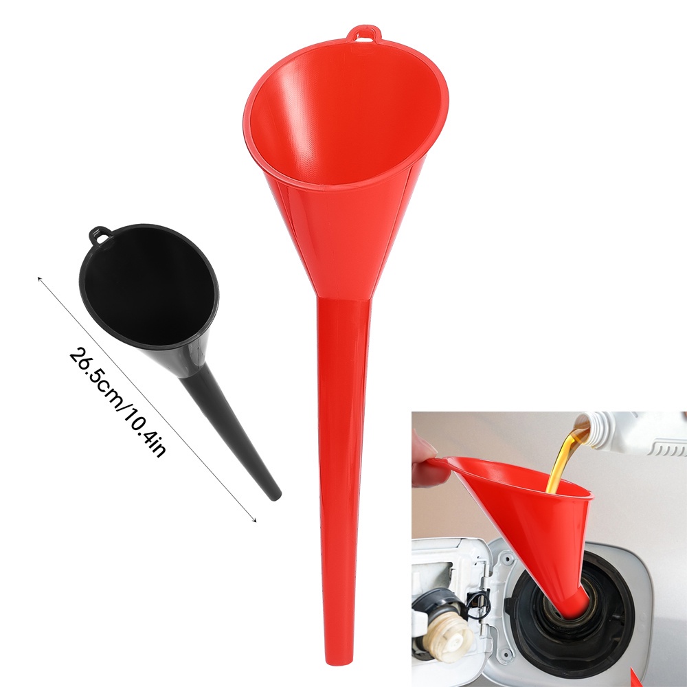 Long Stem Anti-Splash Funnel - Car Motorcycle Gasoline Engine Oil ...