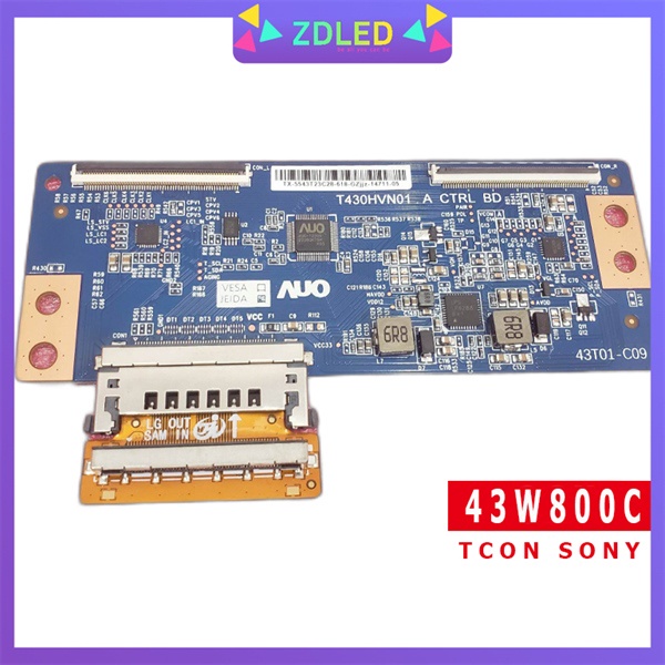 Replacement TCON FOR SONY TV 43W800C, 50W800C - FREE CABLE ACCORDING TO ...