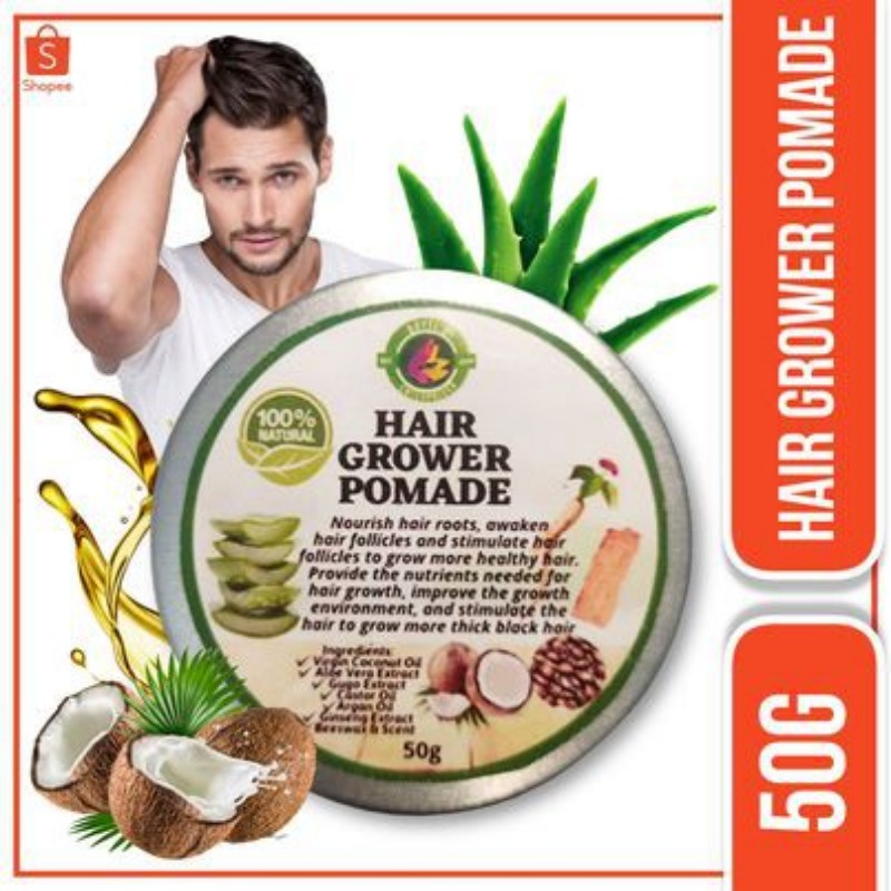 Organic Hair Grower Pomade 50g for Men and Women | Hair Care | Hair ...