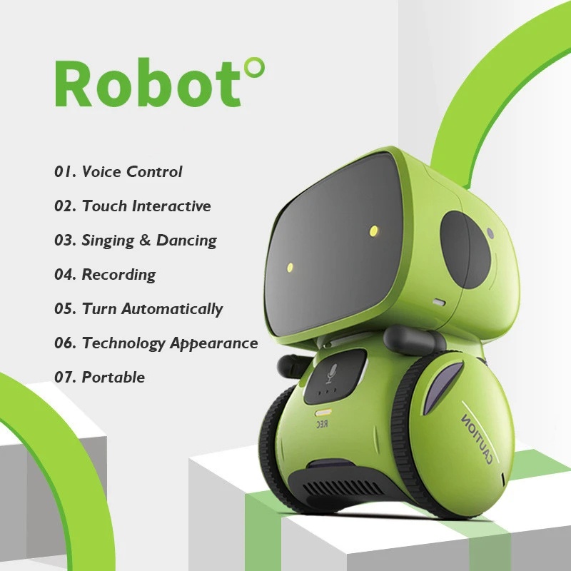Emo Robot Smart Robots Dance Voice Command Sensor, Singing, Dancing ...