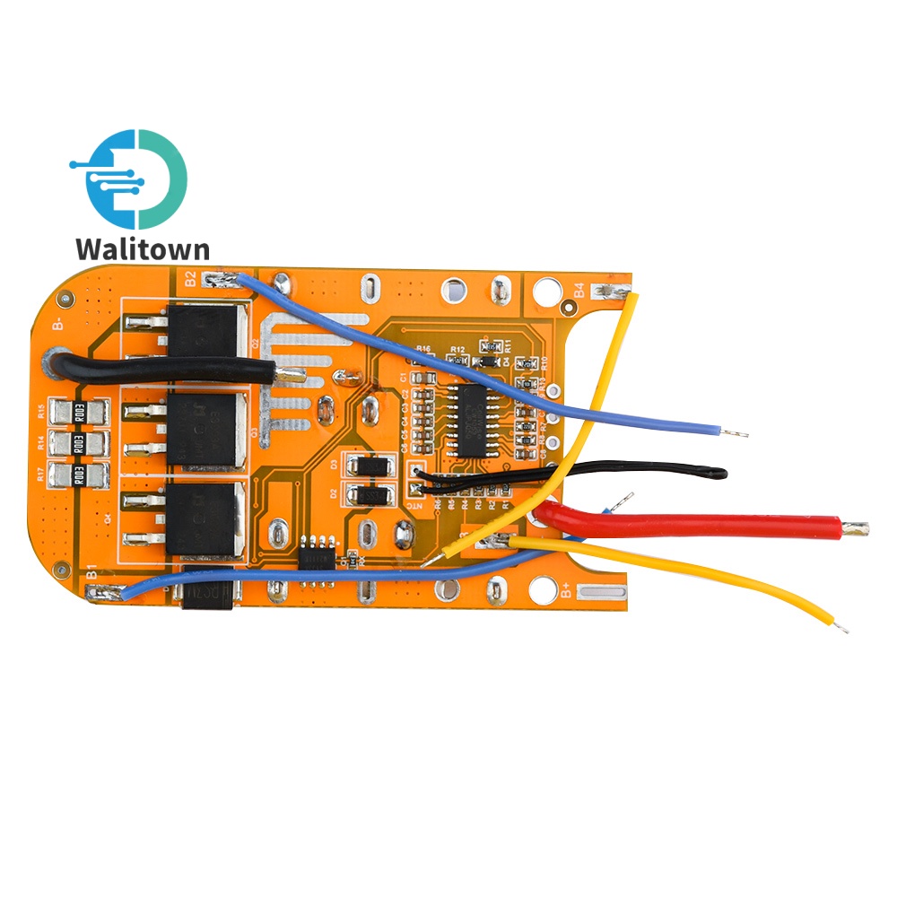 BMS 5S 21V 18650 Li-ion Lithium Battery Protection Circuit Charging ...