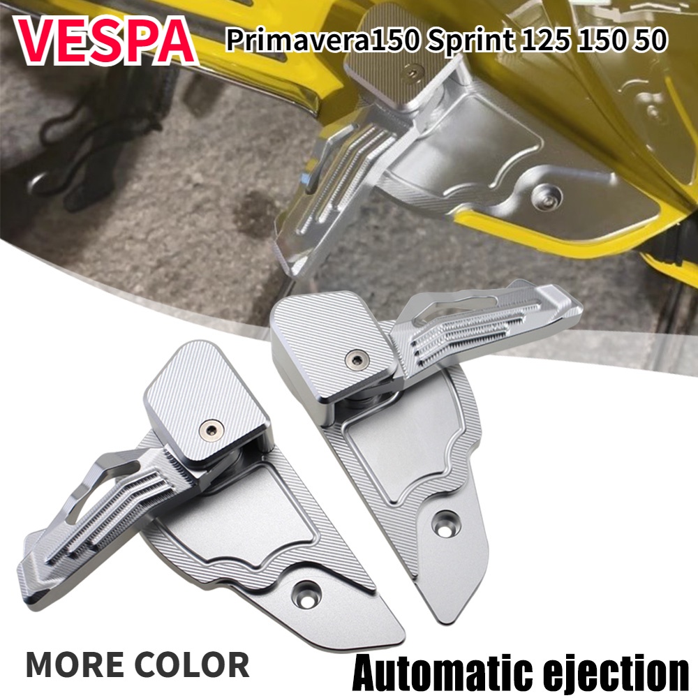 For Vespa Primavera150 Sprint 125 150 Motorcycle Rear Footrest ...