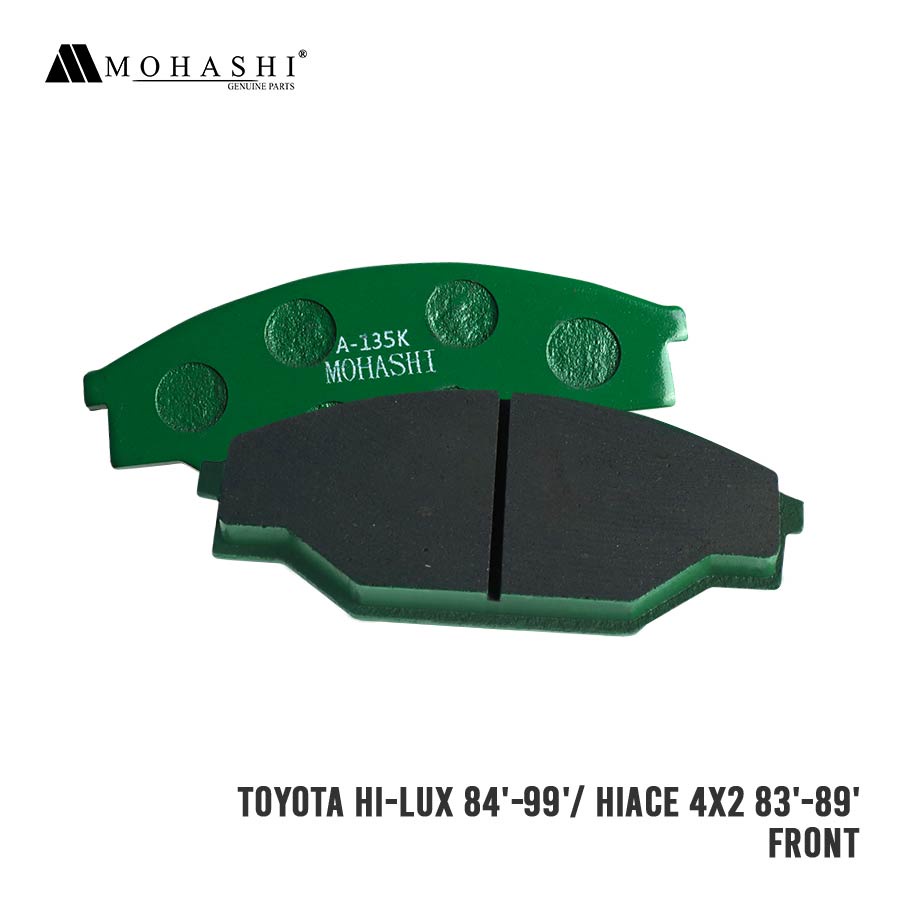TOYOTA HI-LUX / HIACE MOHASHI BRAKE PAD (4PCS) | Shopee Philippines