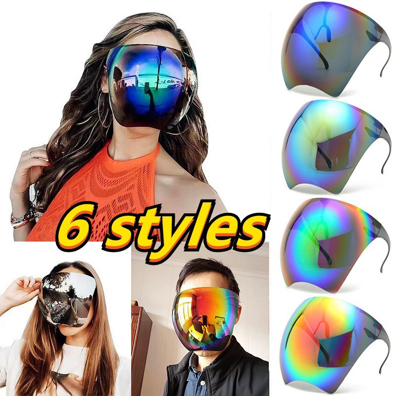 Multifunction Outdoor Extra Large Face Shield Sunglasses for Women Men ...