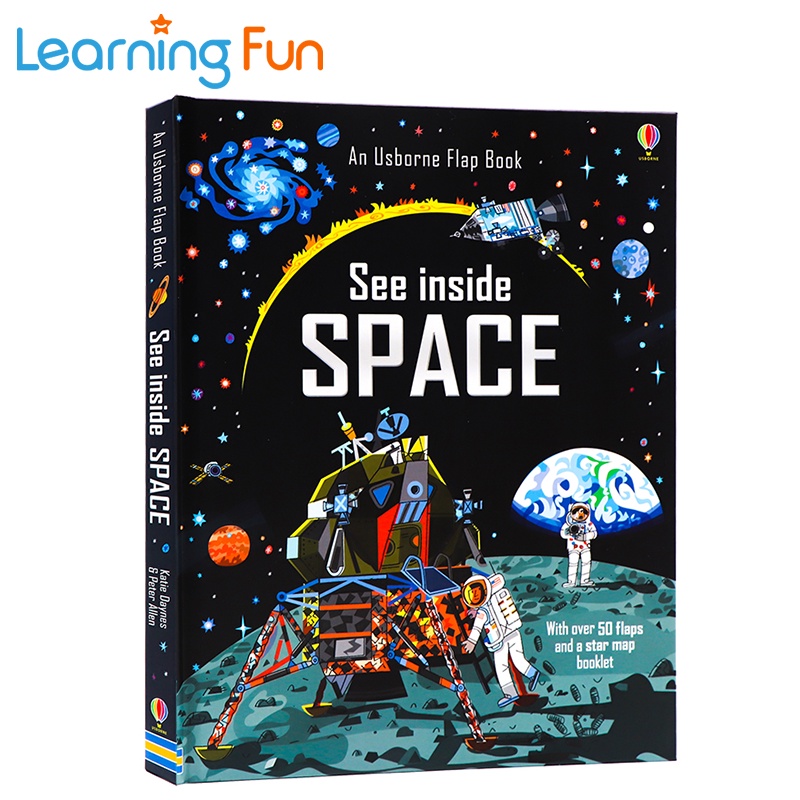 Usborne See Inside Space Exploring Space Picture Books for Kids ...
