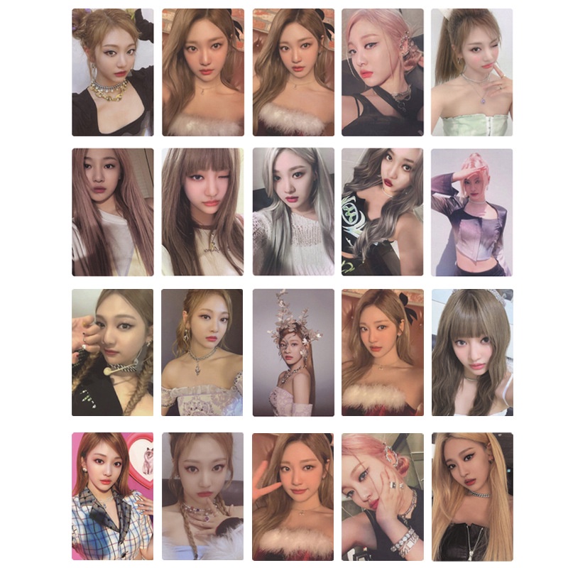 20pcs/set AESPA MEMBER SOLO Photocards NINGNING KARINA GISELLE WINTER Lomo Cards Kpop Postcards ...
