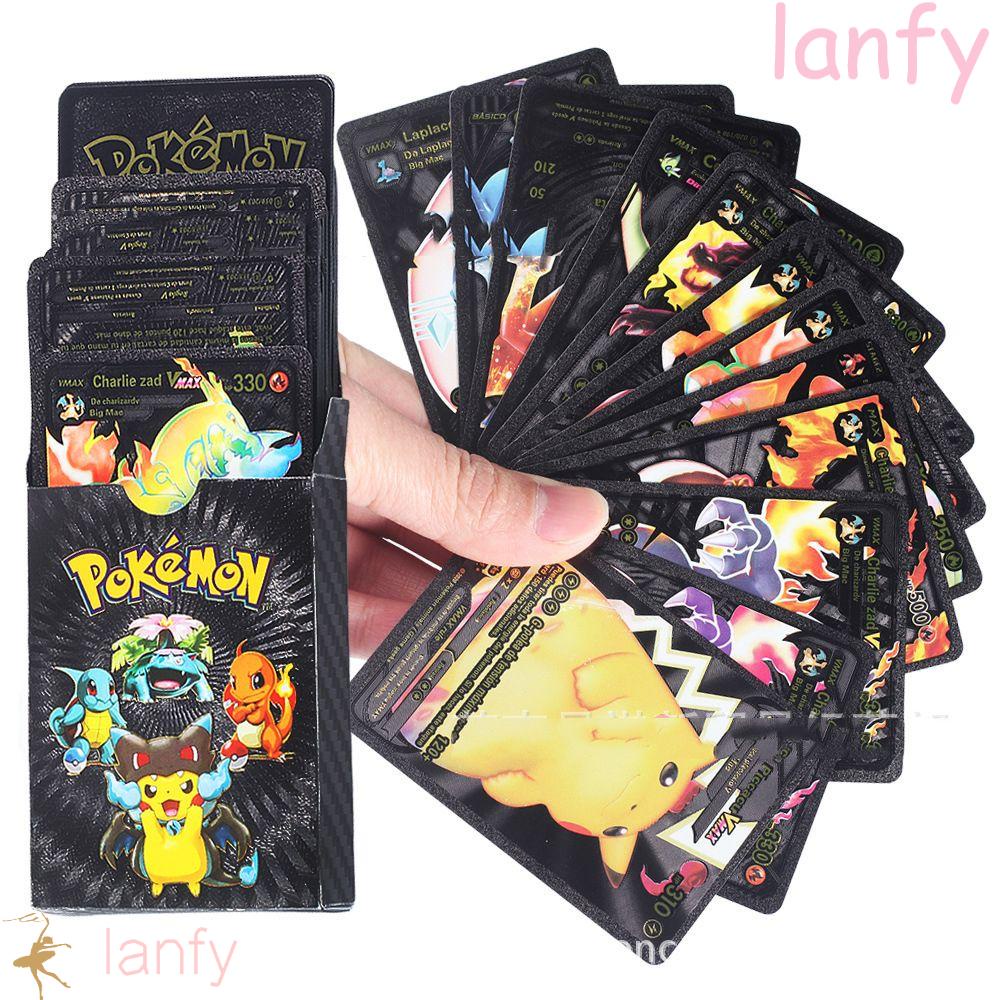 LANFY Pokemon Golden Cards Sprite Card Collection Accessories PIKACHU ...