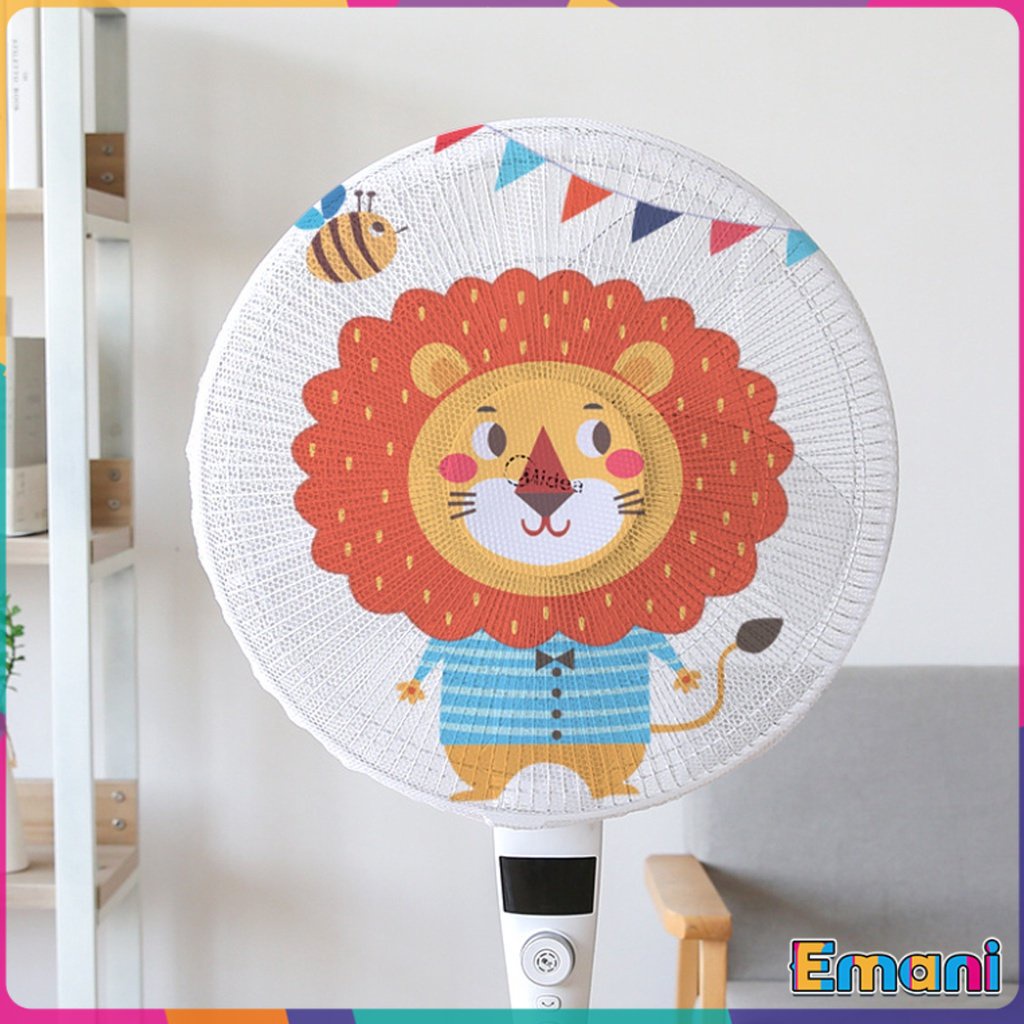Anti-pinch Fan Cover Net Electric Cover Cartoon Fan Protection Baby ...