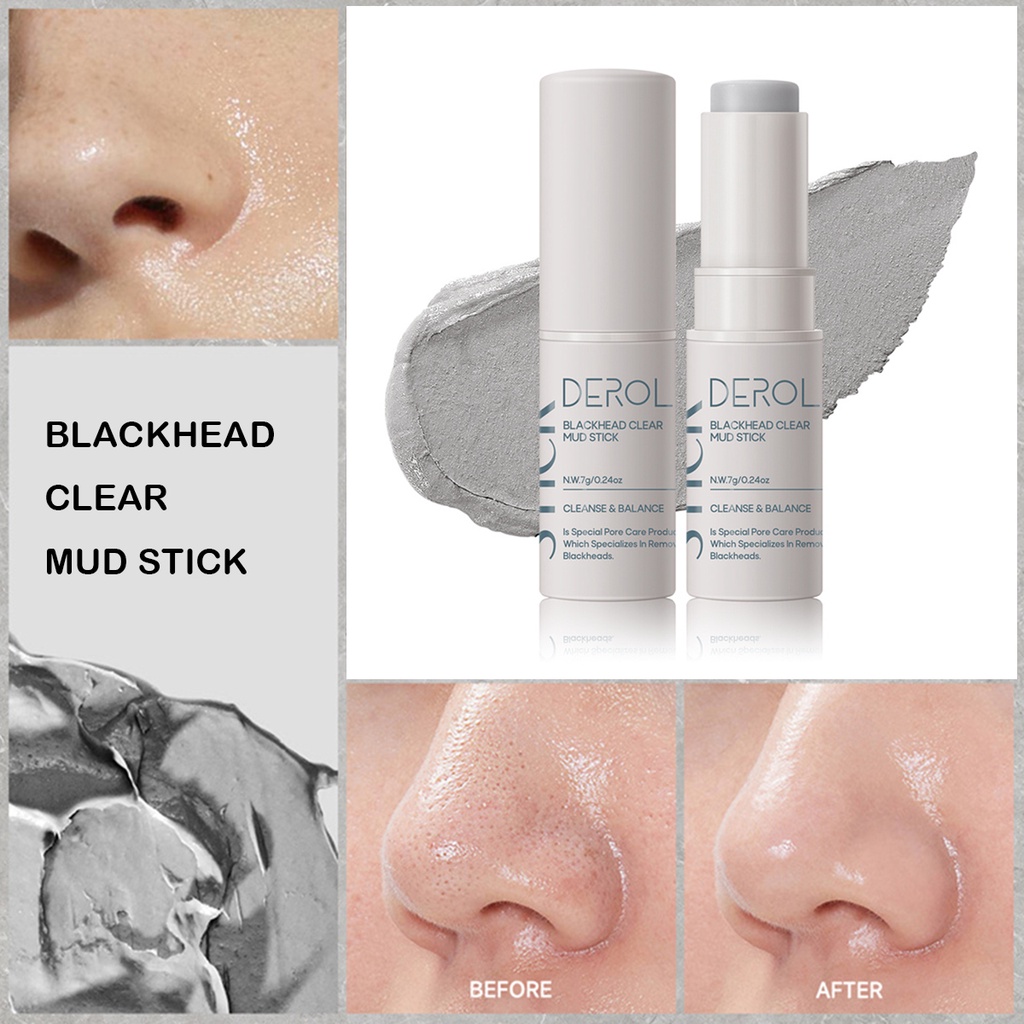 Derol Blackhead Cleansing Stick Exfoliating Clean Pores Absorbs Oil ...