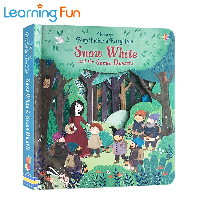 Usborne Peep Inside A Fairy Tale Snow White and The Seven Dwarves 3D ...