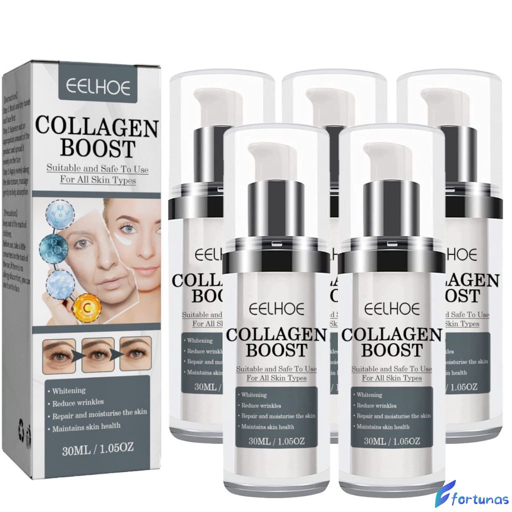 Eelhoe Collagen Wrinkle Cream 30ml Collagen Boost Anti-Aging Serum Face Cream DIKALU | Shopee ...