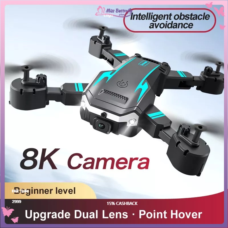 G6 Drone 8K HD Aerial Photography Double Camera UAV Foldable Quadcopter ...