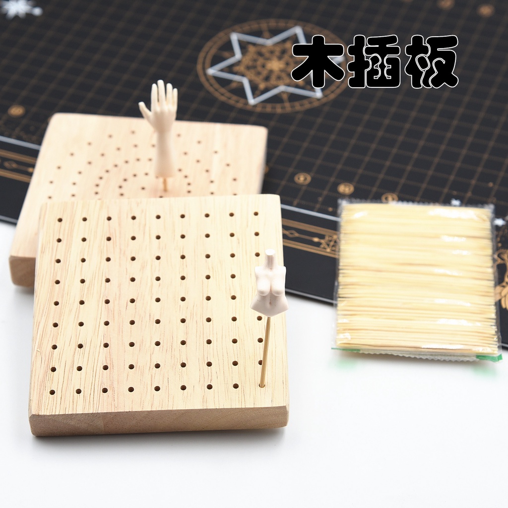 [MIAO Shop] Ultra-Light Clay Soft Clay Pill Stick Wooden Plug-In Board ...