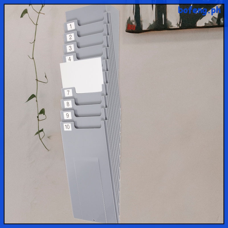 Time Cards Wall Hanger Rack Office Holder Employee Badge Material Shelf ...