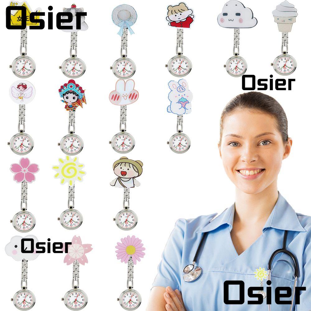 OSIER Cute Cartoon Retractable Nurse Watch Pocket Watch for Nurses ...