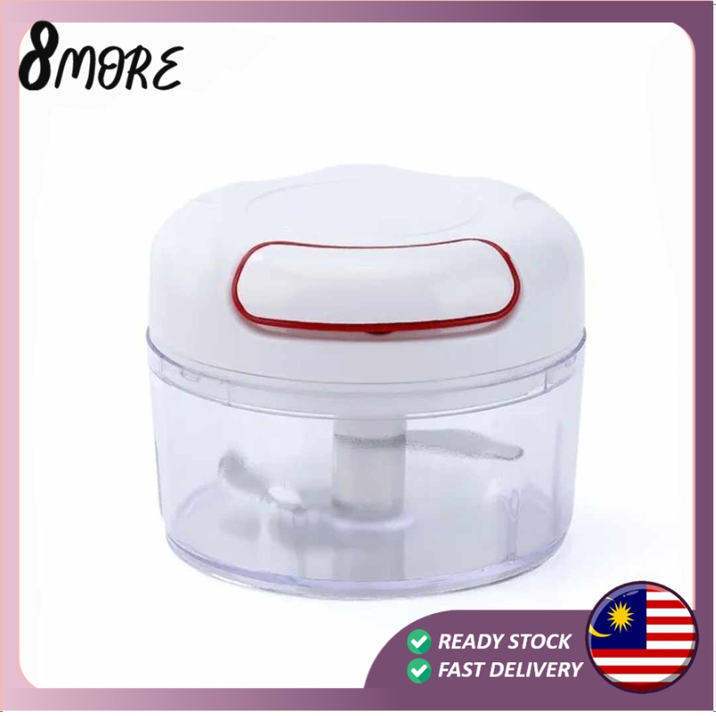 Garlic Chopper Manual Food Chopper Hand Pull Food Processor Mincer ...