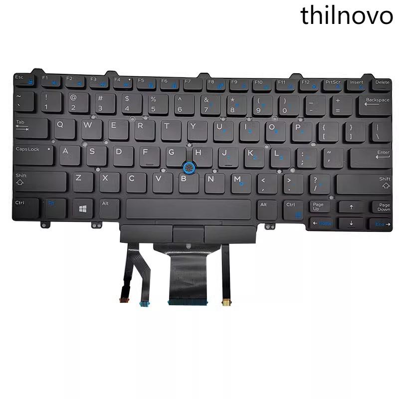 Suitable for DELL Latitude 7480 5488 7490 5480 5490 5470 5491 Keyboard ...