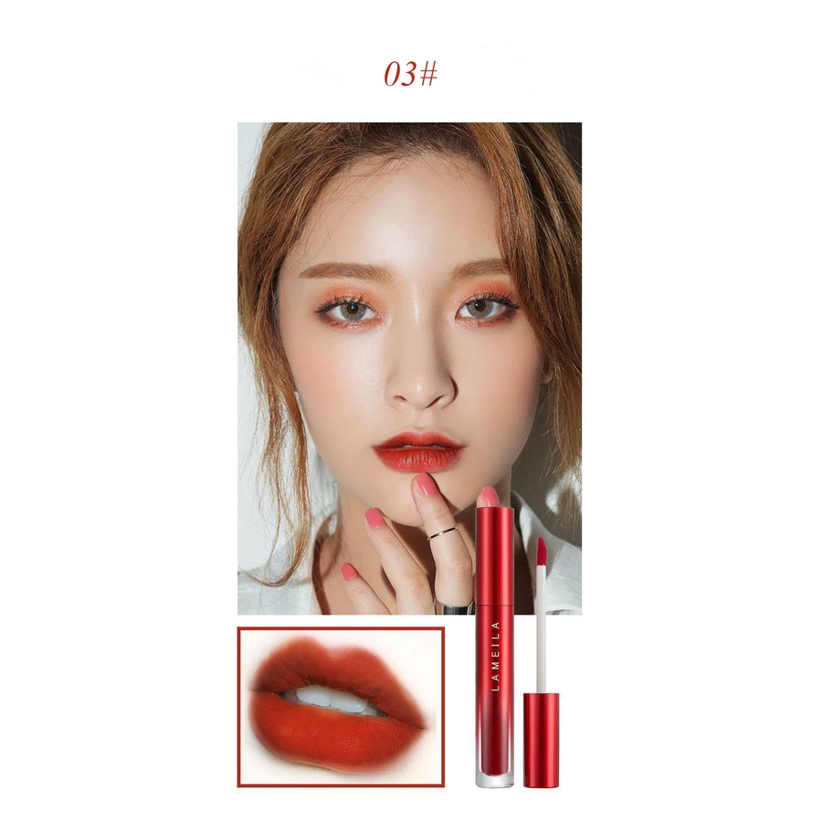 Lameila Luquid Lip glaze ,Velvet Lip Tint/Gloss/Glaze Beauty Cosmetic ...