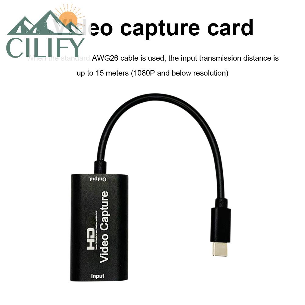 4K 1080P Game Grabber Recording Type-C USB2.0 HDMI-compatible Video ...
