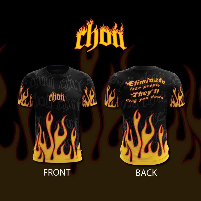 HJ -【READY STOCK】CHOII 2023 JERSEY VIRAL JERSEY FLAME EDITION-Full ...