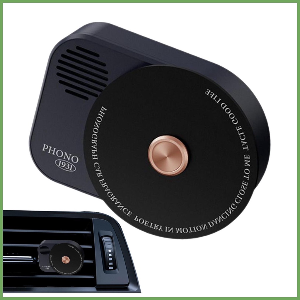 Car Diffuser Retro Phonograph Cars Auto Freshers Record Player Shape ...