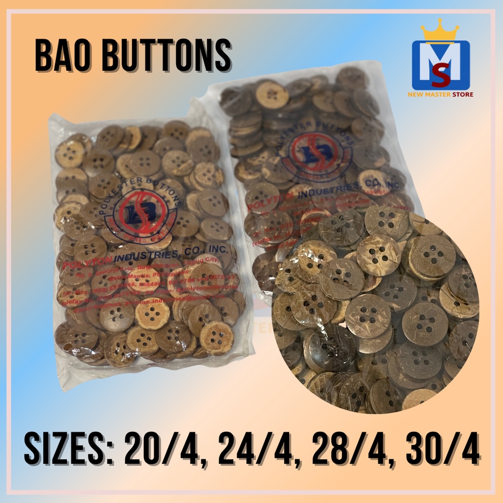 Bao Buttons / Coconut Buttons | Shopee Philippines