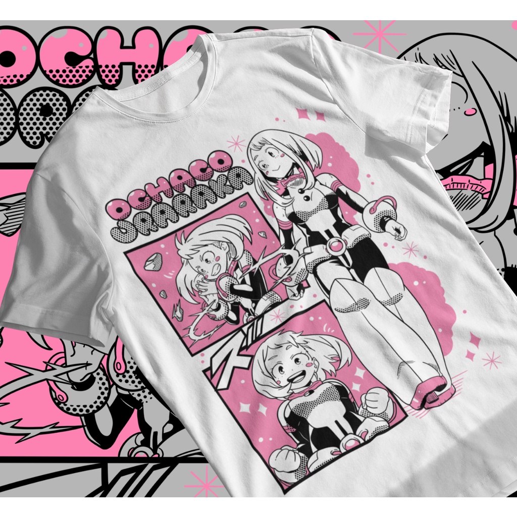 Ochaco Uraraka Tshirt Ochako Bnha Tshirtboku No Hero Academia Tshirt ...