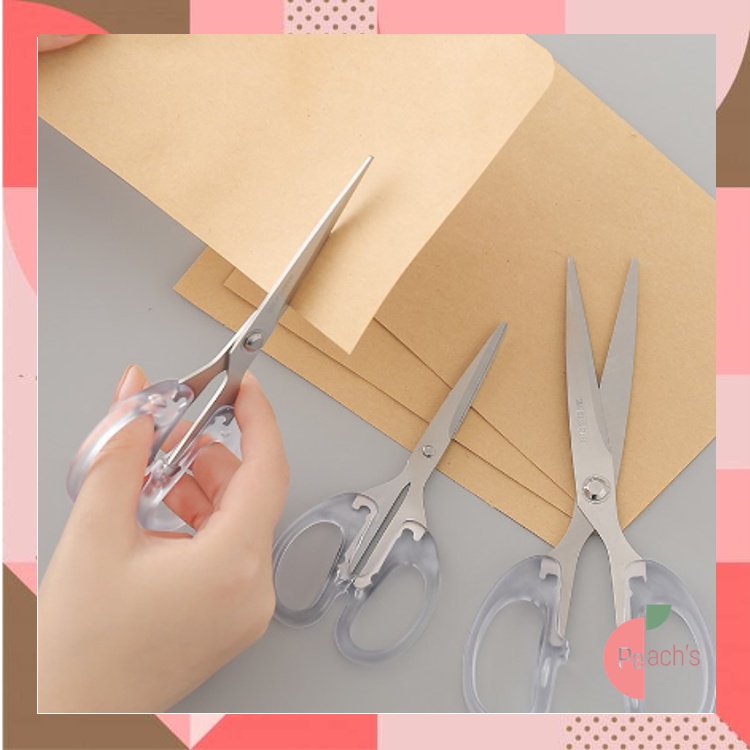 Peachs - H5920 Multifunctional Clear Transparent Scissors / Transparent ...