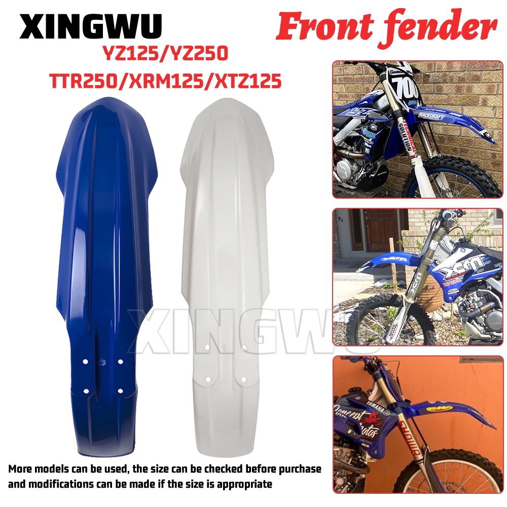 Motorcycle Front Fender Mudguard Plastic Splash Guard Mud Flap For ...