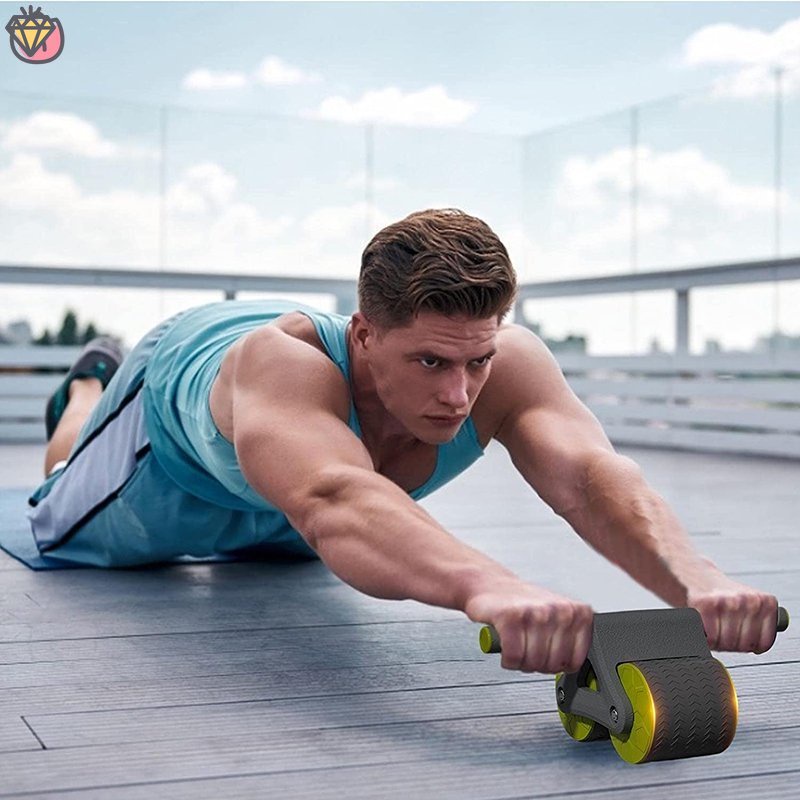 Tank abdominal wheel automatic rebound abdominal training abdominal ...